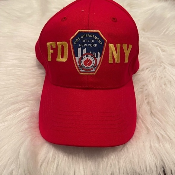 FDNY | Accessories | New York Fire Department Official Fdny Red Ballcap ...